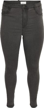 Noisy May Noisy may Damen Nmcallie Hw Vi069dg Curve Noos Jeanshose, Gris Clair, 48W / 32L EU