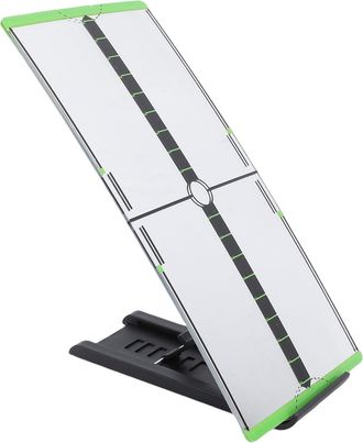 Generic Golf -Putting -Spiegel, Ausrichtung, die Trainingshilfen für Konsistenz und Genauigkeit, Ideal für die Außenpraxis Im Innenbereich mit Tragetasche und