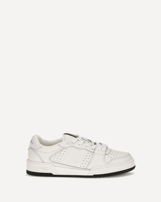 Fendi Match canvas and suede Sneakers Female 37.5