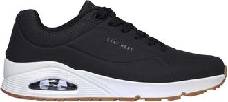 Skechers Uno Stand On Air Sneaker f&uuml;r Herren, Skech-Air (Schwarz/Wei&szlig;)