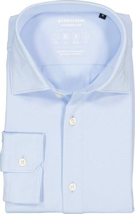 Strellson Herren Hemd blau Jersey