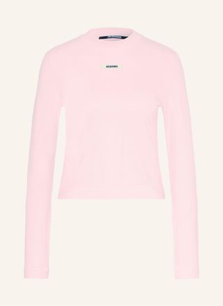 Jacquemus Jacquemus Longsleeve Le Tshirt Gros Grain pink