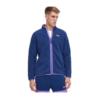 Helly Hansen Fleecejacke mit durchgehendem Rei&szlig;verschluss - - Sport - Herren - Blau - L
