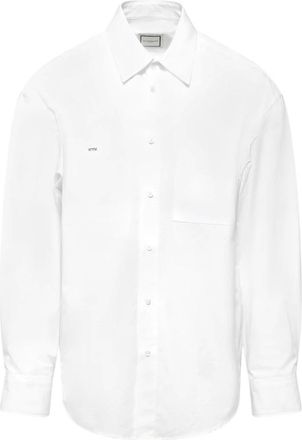 Wooyoungmi Wooyoungmi, Homme, Chemises, Blanc, Taille: L Chemise avec poches