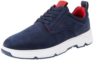 Tommy Hilfiger Men HILFIGER NUBUCK MIX HYBRID SHOE, Desert Sky, 45 EU
