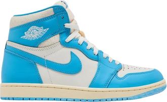 Nike Femme, Chaussures, Bleu, Taille: 40 1/2 EU Retro High OG Unc Reimagined