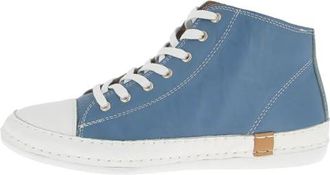 Andrea Conti Femme Damen Sneaker Basket, Bleu Infini, 40 EU