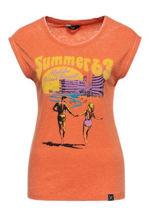 Queen Kerosin Print-Shirt Summer 63 (1-tlg) mit Retro-Artwork