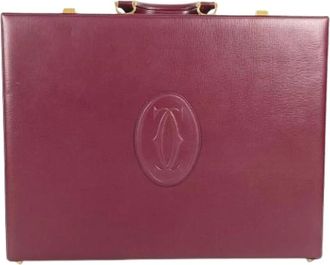 Cartier unisex, Pre-owned, Rouge, Taille: ONE Size Sac &agrave; main Vintage Pre-owned