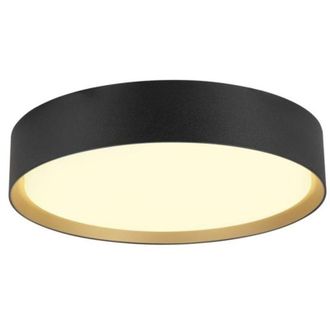 SLV Plafonnier Decona &Oslash; 30cm noir avec or - 3000K/4000K - 1008920