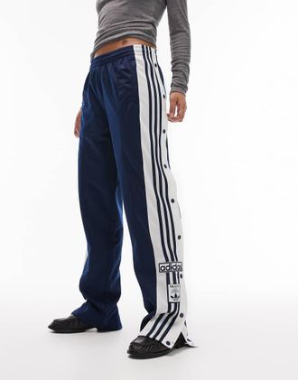 adidas Originals Adibreak - Pantalon de surv&ecirc;tement - Marine et blanc-Bleu marine
