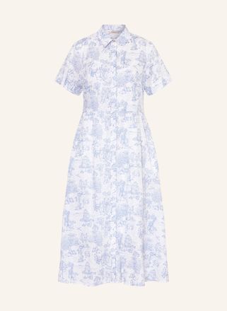 Barbour Hemdblusenkleid Wisteria blau