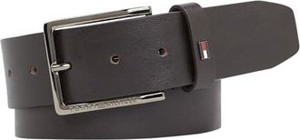 Tommy Hilfiger Ceinture Homme Oliver 4.0 Ext Cuir, Marron (Testa Di Moro), 115 cm