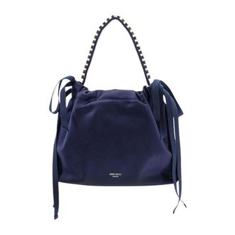 Jimmy Choo London Drawstring Mini Top Handle - - Bags - Damen - Blau - ONE SIZE