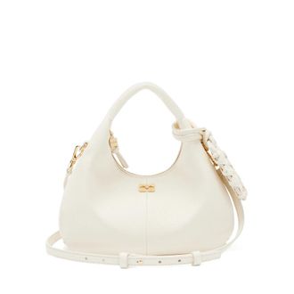 Ganni Logo-plaque Tote Bag