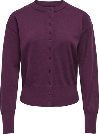 Only Onlmio Ls O-Neck Button Cardigan Nca KNT