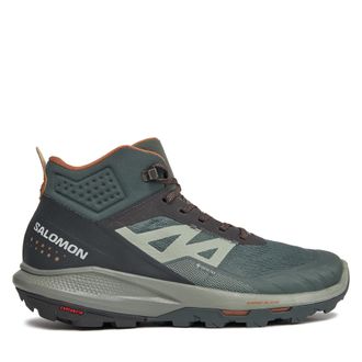 Salomon Trekkingschuhe Salomon Outpulse Mid GORE-TEX L47297600 Gr&uuml;n