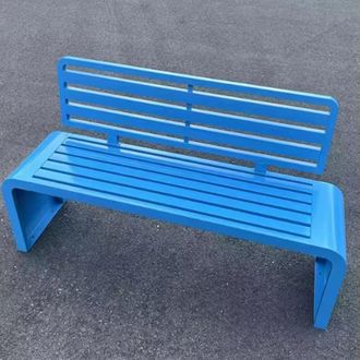 Generic Gartenbank Mit Lehne 2/3/4 Sitzer Holzbank Wetterfeste Bank Starke Tragkraft Wetterfeste Terrassen-Gartenbank,001,120 * 40 * 82CM