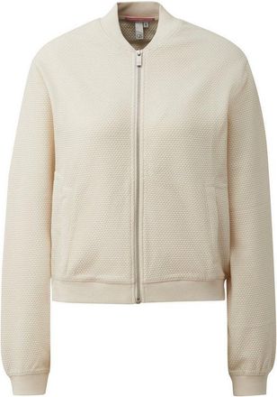 QS by s.Oliver Sweatjacke Sweatshirt Strukturierter Sweatblouson
