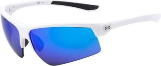 Under Armour Homme, Accessoires, Blanc, Taille: ONE Size Resin Frame Square Lunettes de soleil