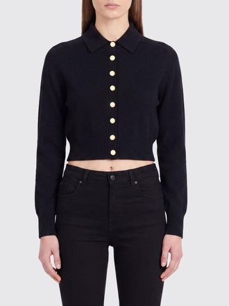 Sportmax Polo-Cardigan aus Schurwolle mit Metallkn&ouml;pfen