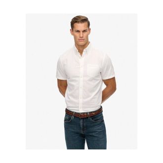 Superdry Chemise &agrave; manches courtes en lin et coton City