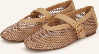 Carrano Carrano Mary-Jane-Ballerinas beige