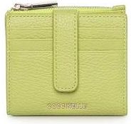 Coccinelle Femme, Accessoires, Vert, Taille: ONE Size Portefeuille Souple M&eacute;tallis&eacute;