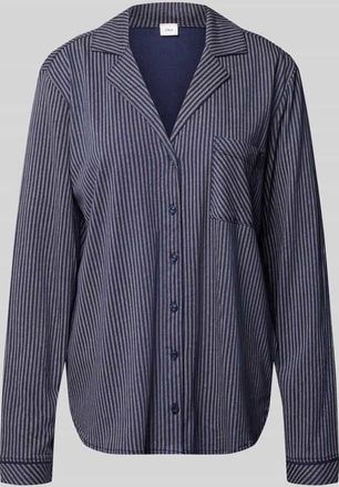 s.Oliver Red Label Loose Fit Pyjama-Oberteil aus Baumwoll-Viskose-Mix