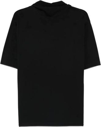 Christophe Lemaire Femme, Tops, Noir, Taille: 40 FR T-Shirt avec Foulard