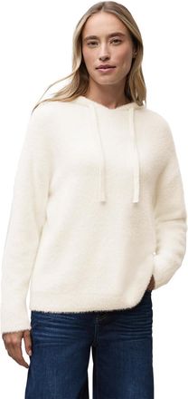 Street One Damen 3015548 Kuscheliger Kapuzenpullover, Soft beige, 40