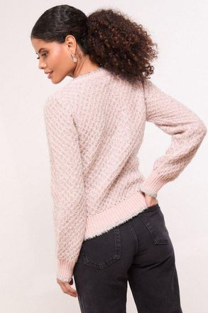 Lipsy Rundhalspullover Lipsy Strickpullover mit Lametta (1-tlg)