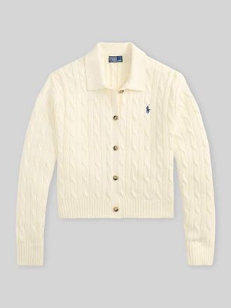 Polo Ralph Lauren Regular Fit Strickjacke aus reiner Baumwolle