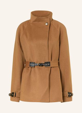 Maje Wollmantel beige