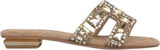 Alma En Pena Flache Sandale mit H-Riemen - - Shoes - Damen - Beige - 38 EU