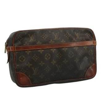 Louis Vuitton Pre-owned Canvas clutches - - Pre-owned - Damen - Braun - ONE SIZE