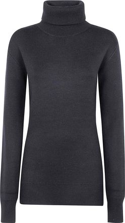 Toteme Pull Col Roul&eacute; - Noir