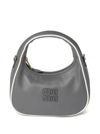 Miu Miu Wander Schultertasche - Grau