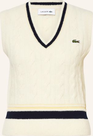 Lacoste Pullunder beige