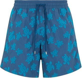 Vilebrequin Homme, Maillots de bain, Bleu, Taille: S Moorea Swim Shorts