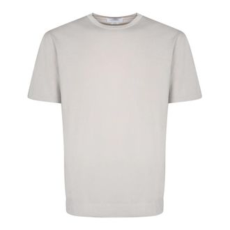 Daniele Fiesoli Baumwollkrepp-T-Shirt - - Tops - Herren - Grau - S