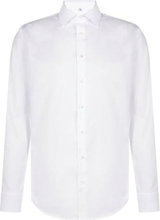 Seidensticker Chemise slim Kent en serg&eacute; de coton