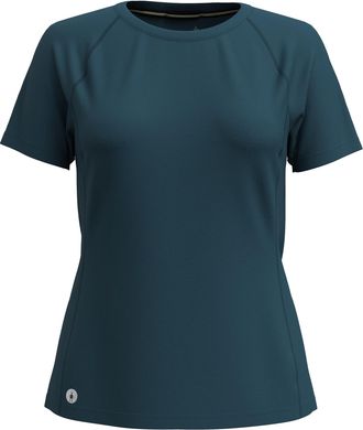 Smartwool Damen Active Ultralite Short Sleeve Shirt, Twilight Blue, XS