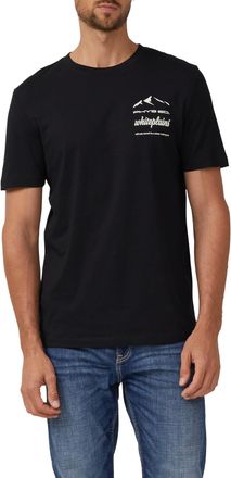 s.Oliver T-Shirt mit Frontprint aus Baumwolle