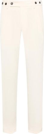 Berwich Feincordhose mit Bundfalte und Riegelverschluss in