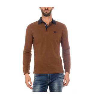 Armani Jeans Polo Shirts - - Tops - Herren - Braun - S