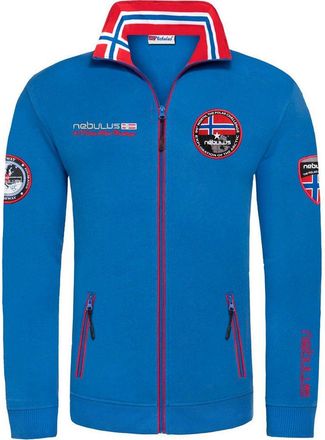 Nebulus Sweatjacke COMEBACK, P4118 - Herren, dunkelgrau, XL