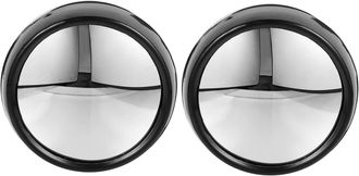 Exceart Mini-Monitor 2st Computerspiegel Parabolspiegel R&uuml;ckspiegelmonitor Runder Spiegel Computer- R&uuml;cksichtsspiegel Computerr&uuml;ckspiegel Kabinenspiegel. Tisc