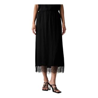 Anine Bing Jupe Shelby - Femme - Jupes - Noir - Taille: 38 FR