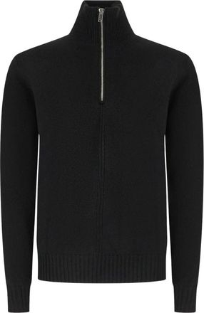 Alpha Studio Rollkragenpullover - - Knitwear - Herren - Schwarzk - XL